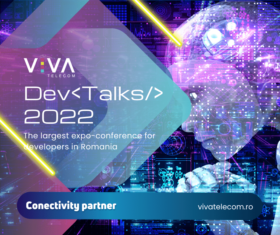 VIVA Telecom - Connectivity partner la DevTalks2022 - VIVA Telecom
